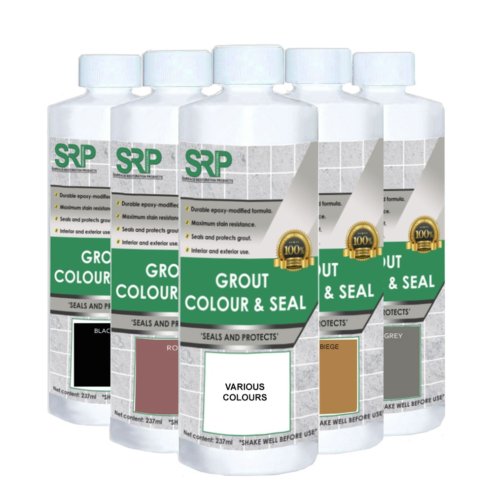 SRP Grout Colourant - various colours available to match tiles