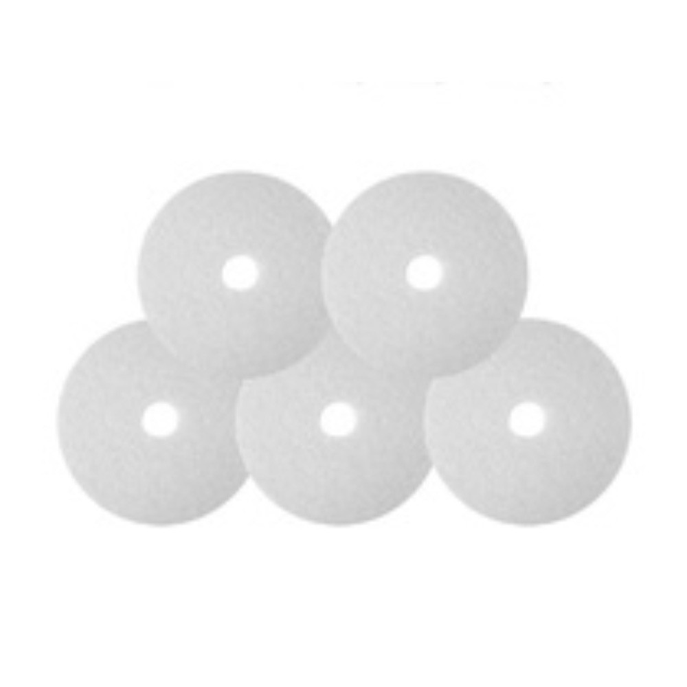 White Floor Polishing Buffing Pads