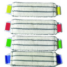 SYR Flat Microfibre Mop Head Colour Coded