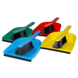 SYR Colour Coded Dust Pan and Brush Set