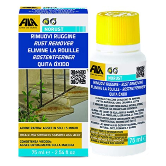 Fila NoRust Non Acidic Surface Rust Stain Remover for Delicate Applications