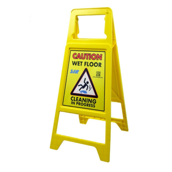 SYR Caution Wet Floor Sign. Available in cone shape