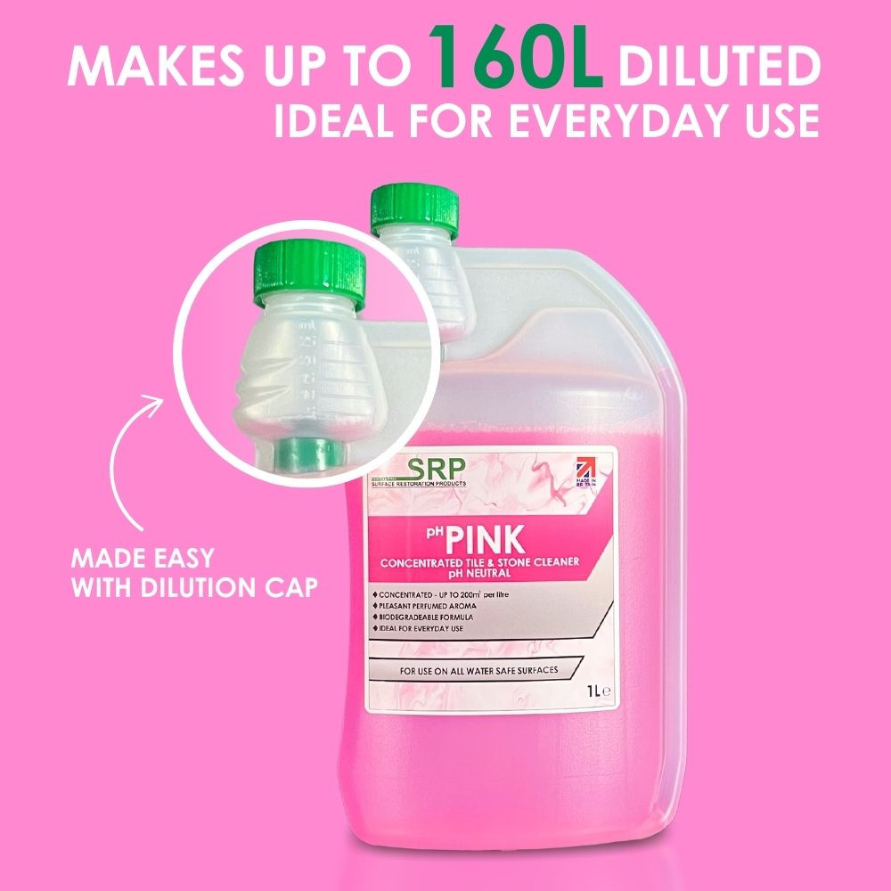 Concentrated Stone and Tile Cleaner - SRP Pink Everyday pH Neutral Cleaner
